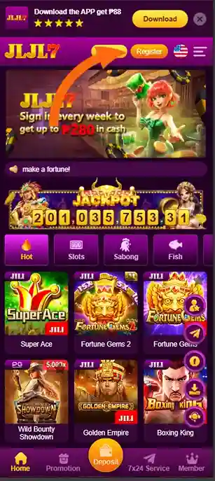 JLJL7 Register - JLJL7 - Best Jili Slots Online Casino in the Philippines